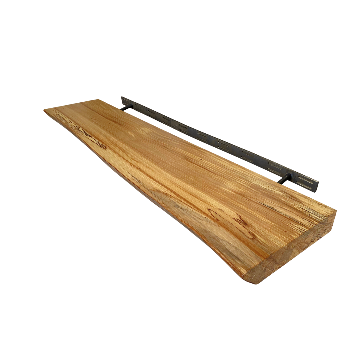 Custom Live Edge Floating Shelf Kit – Urban Lumber